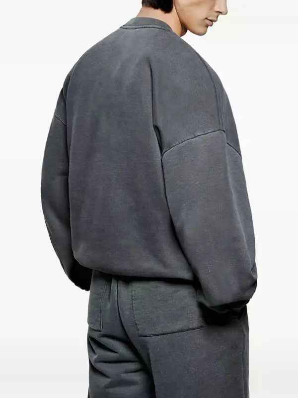 MKI MIYUKI ZOKU Uniform Crew-neck Sweatshirt - Grey