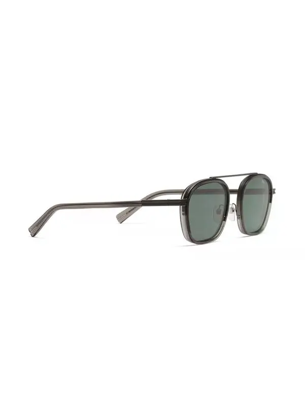 Zegna Orizzonte Pilot Sunglasses