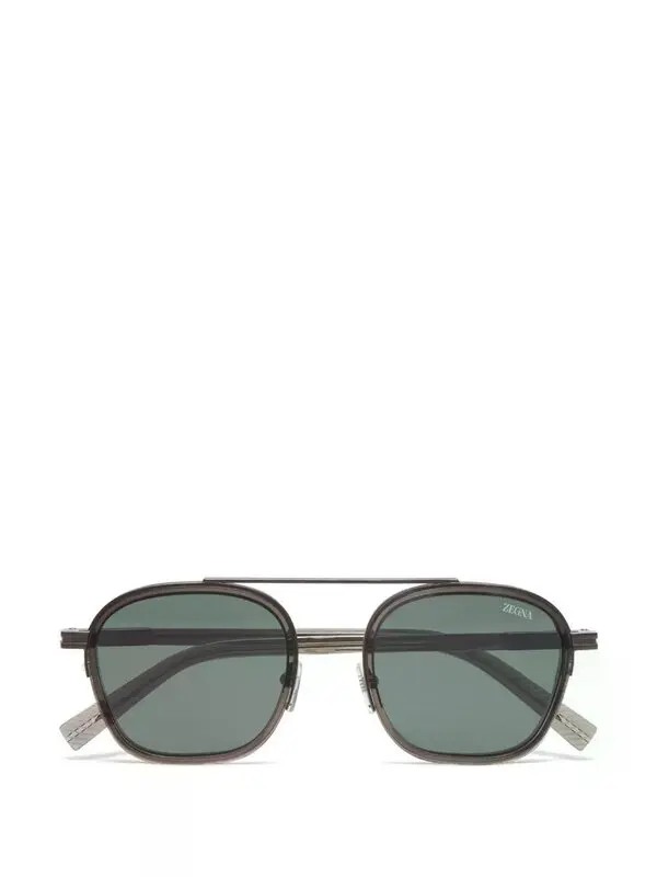 Zegna Orizzonte Sunglasses - Silver