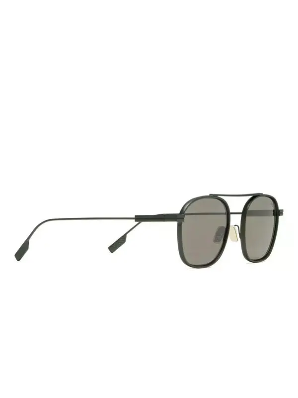 Zegna Square Frame Sunglasses