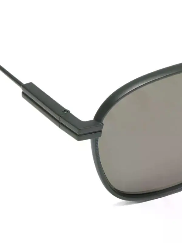 Zegna Square Frame Sunglasses