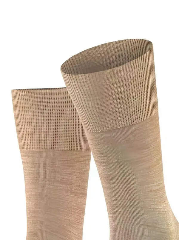 Falke Airport Ribbed Socks - Neutrals