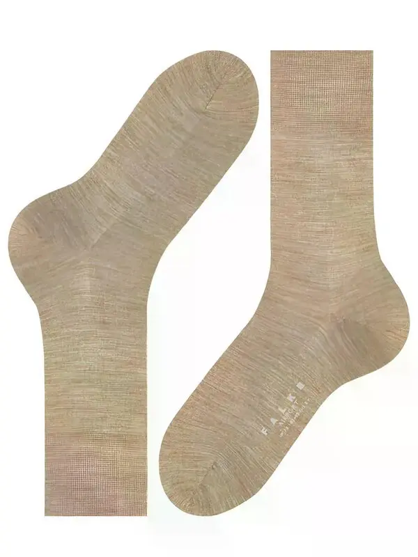 Falke Airport Ribbed Socks - Neutrals