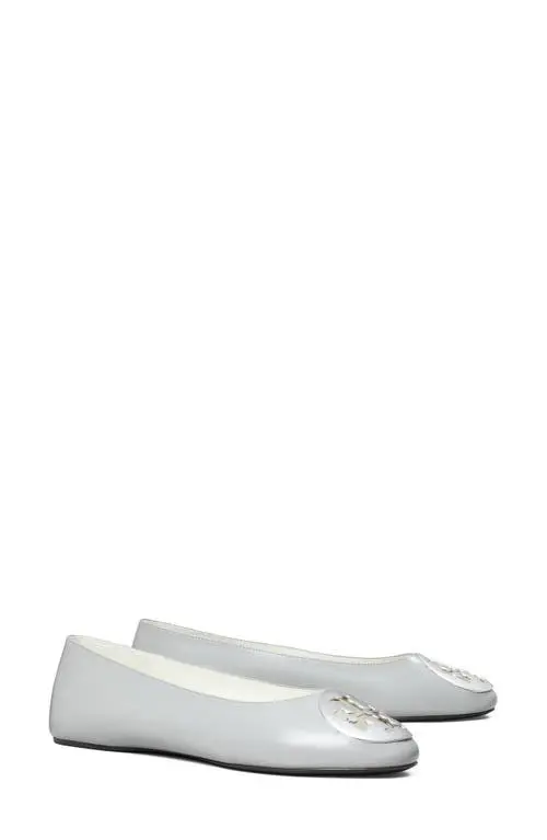 Tory Burch Reva Ballerina Flat - Loutre Gray