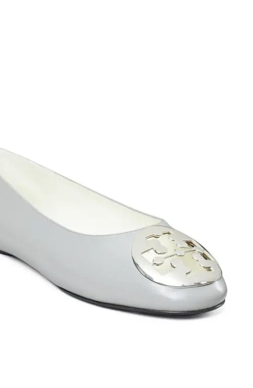 Tory Burch Reva Ballerina Flat - Loutre Gray