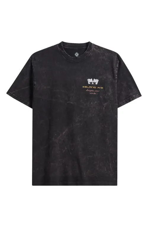 ISLAND AVENUE Champions Circuit Cotton Graphic T-shirt