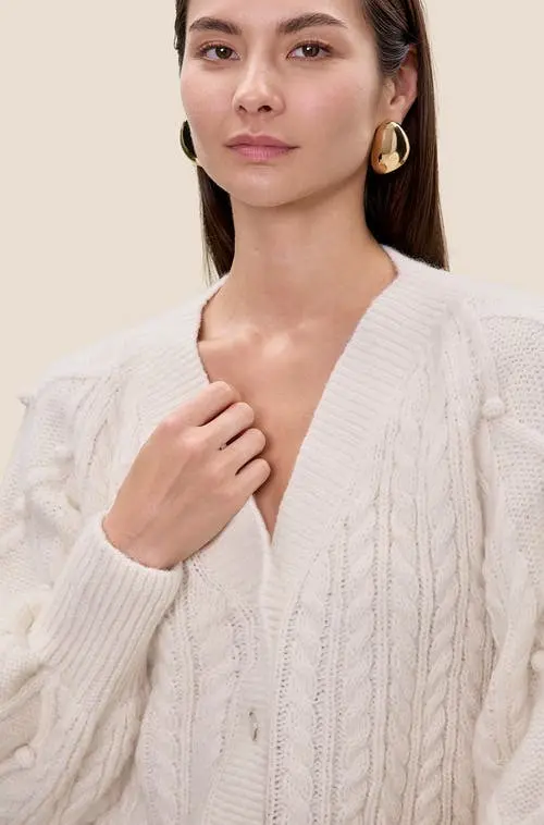 Rebecca Taylor Petra Cardigan - Ivory