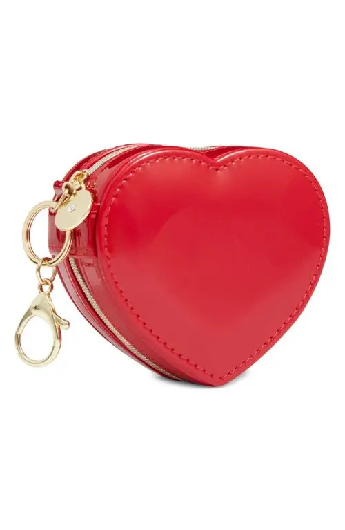 Nordstrom Heart Jewelry Box Key Chain - Red- Pink