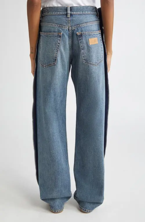 MAISON MARGIELA Deconstructed Straight-leg Jeans