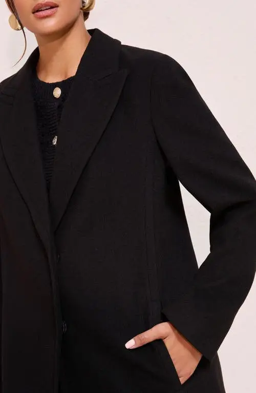 FRIENDS LIKE THESE Front Snap Coat - Black