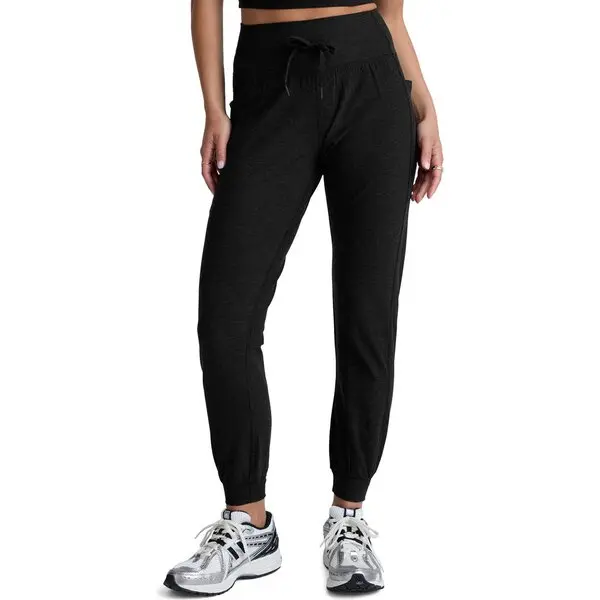 Beyond Yoga Go Pocket Space Dye Joggers - Darkest Night