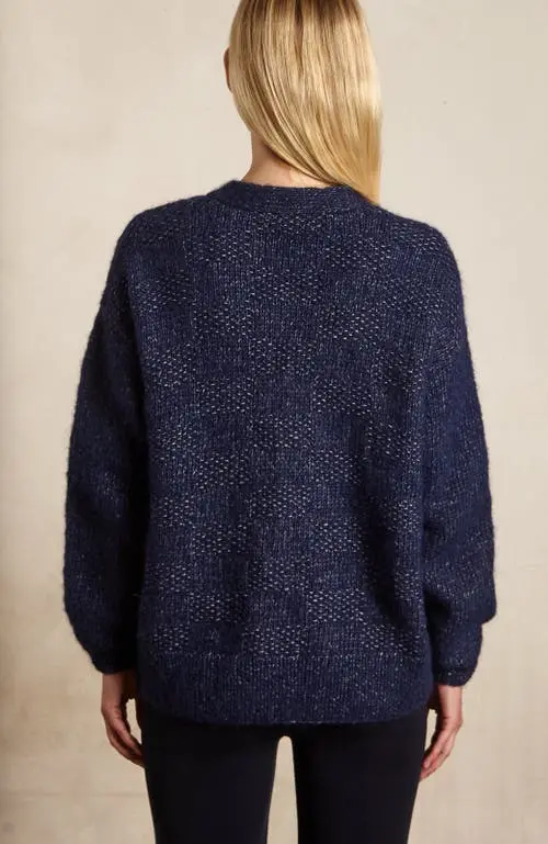 OYUN Handknit Basketweave Cardigan