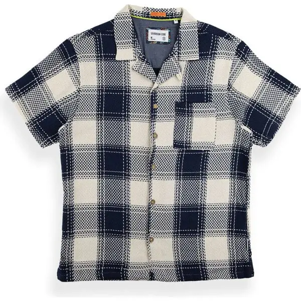 Sovereign Code Soren Shirt - Dk Blue/hound Plaid