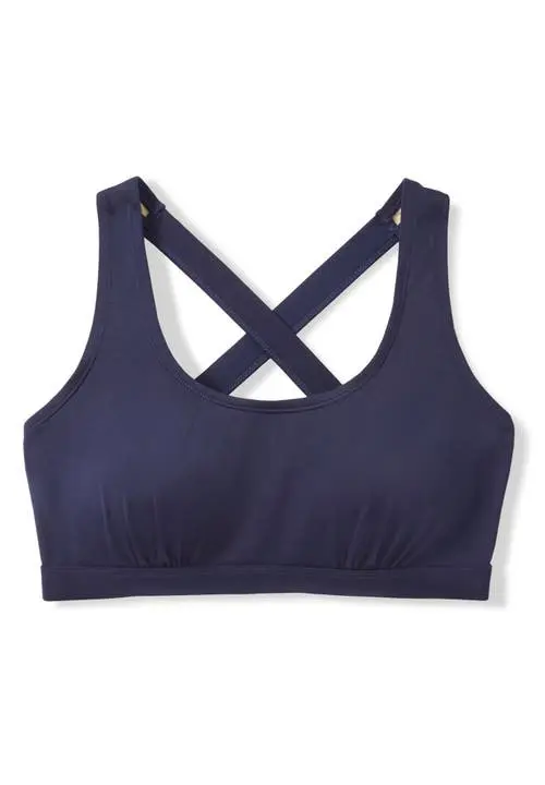 SWIM 365 Scoop Neck Swim Bra - Navy