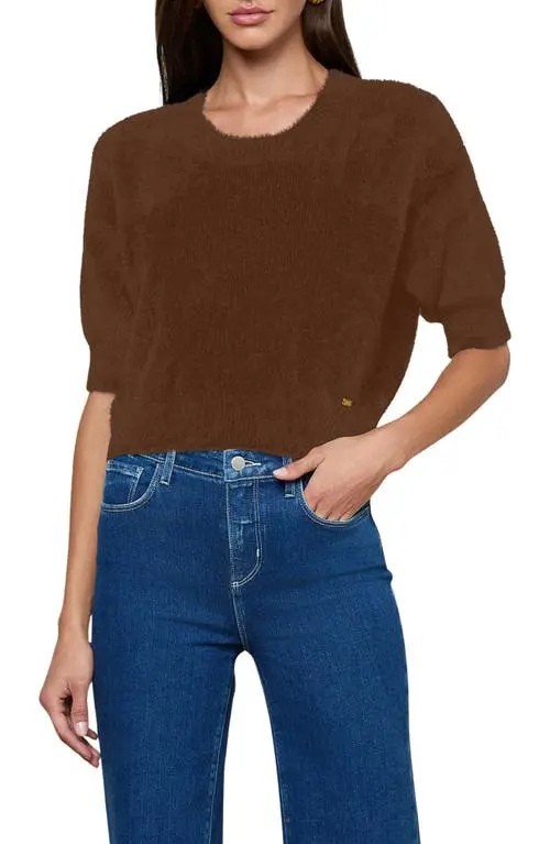 L'Agence Guinevere Elbow Sleeve Sweater - Java