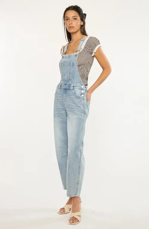 KANCAN Aide Barrel Denim Overalls
