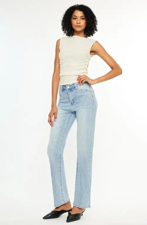 KANCAN Cheriese High Rise Straight Jeans