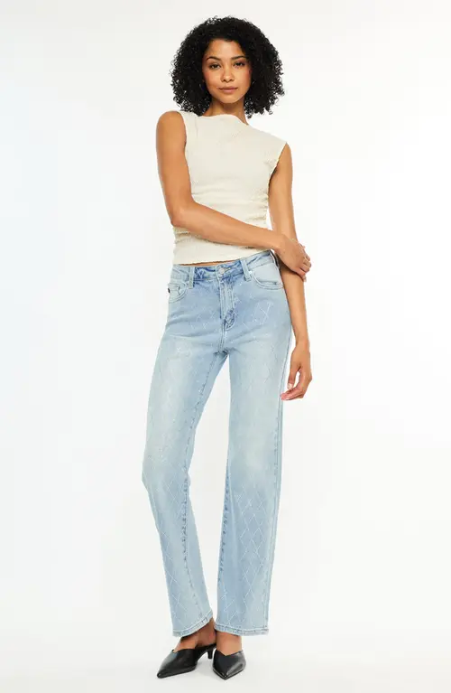 KANCAN Cheriese High Rise Straight Jeans