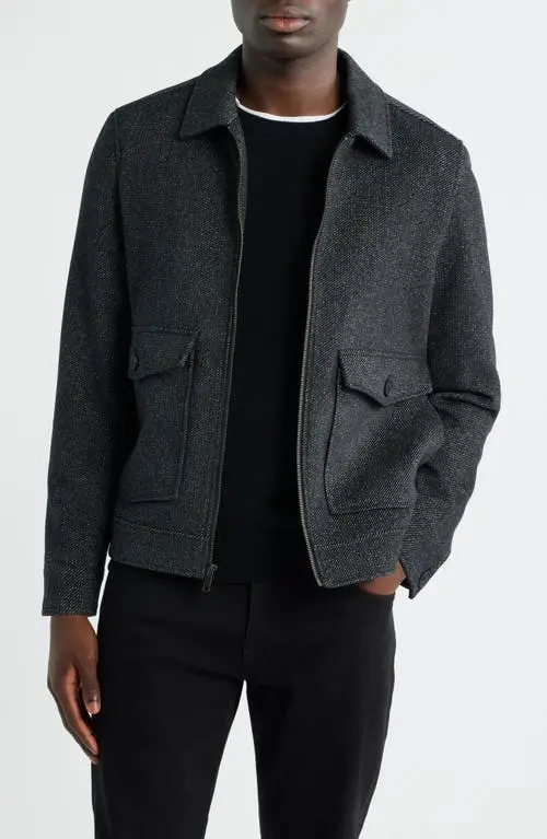 Nordstrom Wool-blend Zip-up Jacket