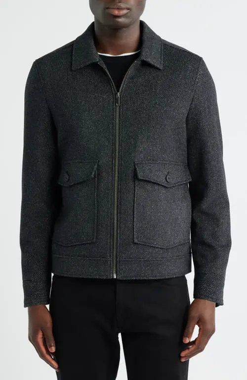 Nordstrom Wool-blend Zip-up Jacket
