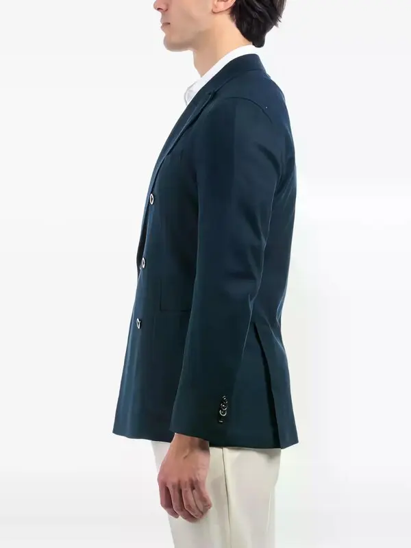 Boglioli Peak-lapel Double-breasted Blazer