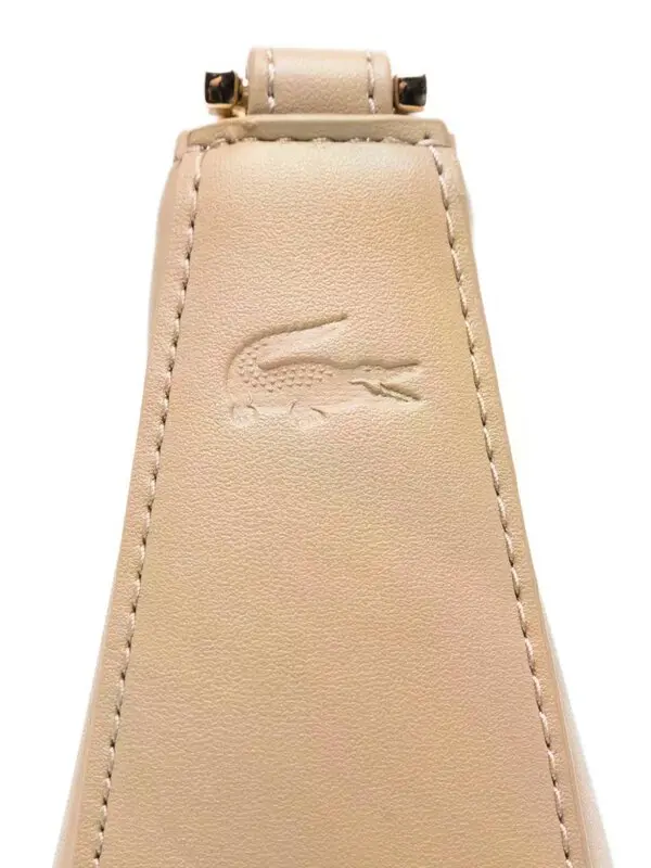 Lacoste Logo Appliqué Half-moon Bag