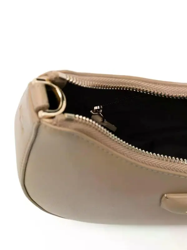 Lacoste Logo Appliqué Half-moon Bag