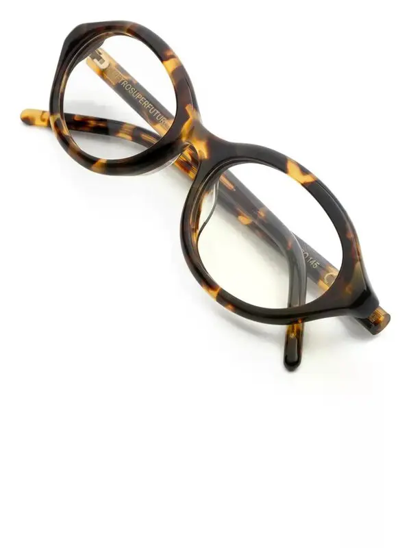 RETROSUPERFUTURE Numero 145 Oval-frame Glasses - Brown