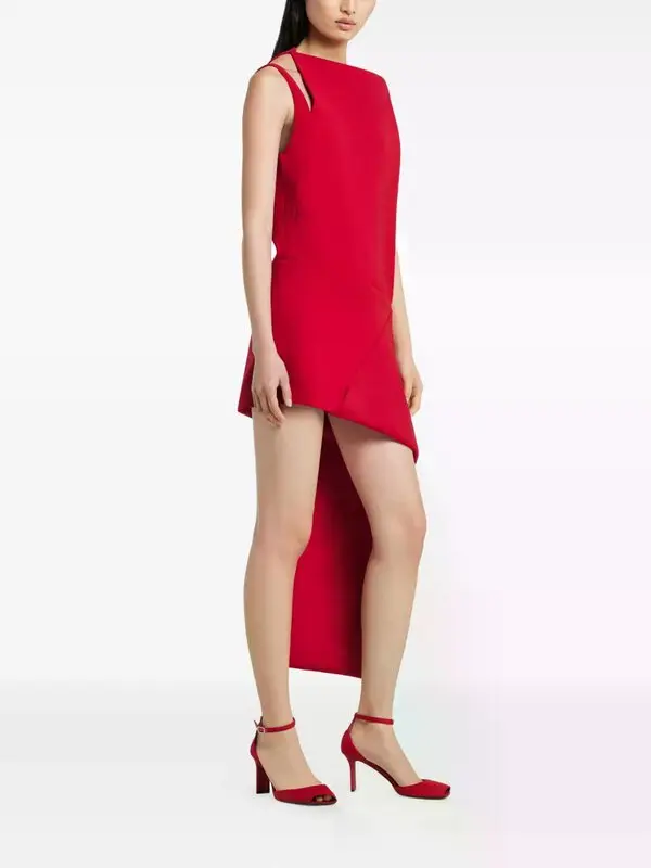COURREGES Oblique Panelled Mini Dress