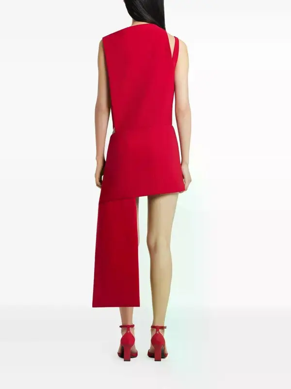 COURREGES Oblique Panelled Mini Dress