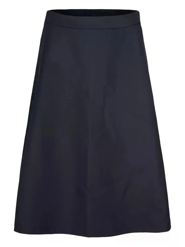 K-WAY Zip-detailing Midi Skirt