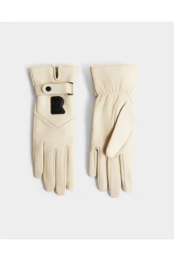 Rudsak Stromboli Leather Gloves - Natural