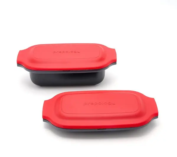 PREPOLOGY As Is 2pc Multi-use Microwave Breakfast Set