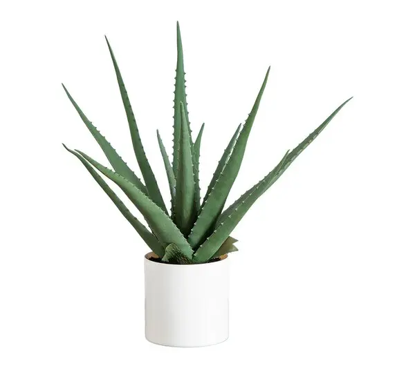 NEARLY NATURAL 17.5' Artificial Agave Plant - One-color