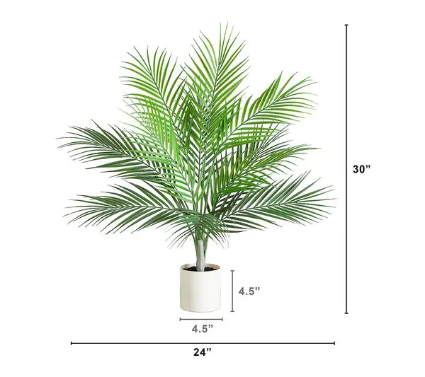 NEARLY NATURAL 30' Artificial Palm Tree