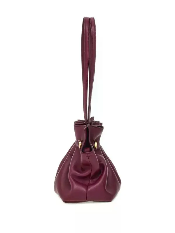 FERRAGAMO Small Soft Gancini-pin Shoulder Bag