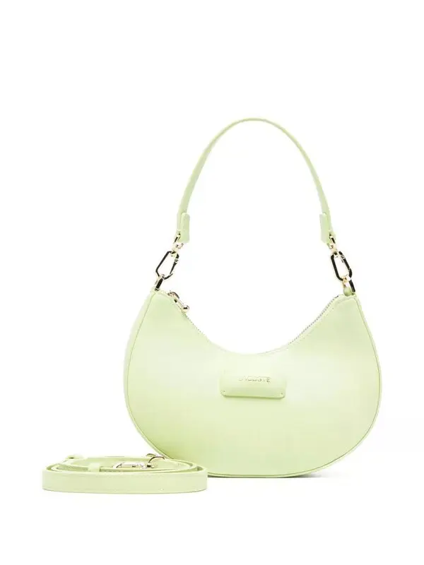 Lacoste Logo Appliqué Half-moon Bag - Green