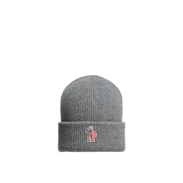Moncler Wool Beanie - Grey