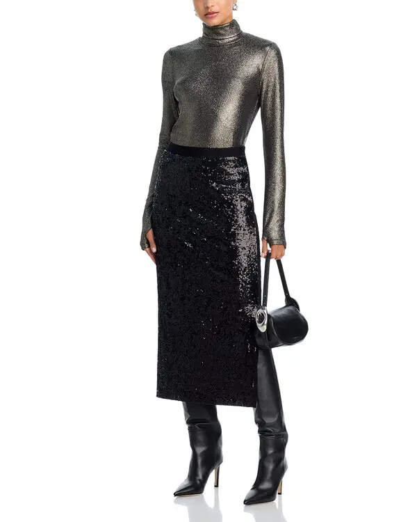 Essentiel Antwerp Long Sleeve Turtleneck Top