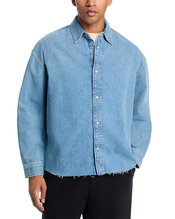 FRAME Relaxed Fit Denim Shirt - Suntrace