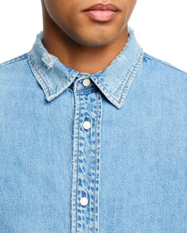 FRAME Relaxed Fit Denim Shirt - Voltage