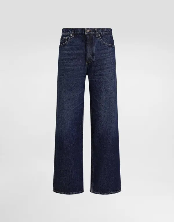 Dolce & Gabbana Wide Leg Denim Jeans
