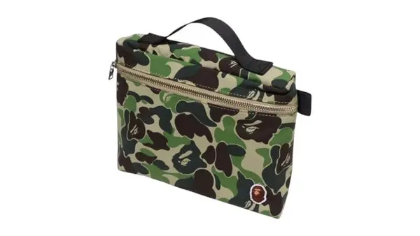 BAPE Abc Camo Music Pouch - Green