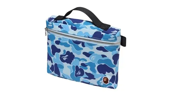 BAPE Abc Camo Music Pouch - Blue