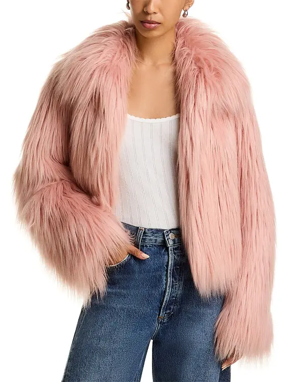 LoveShackFancy Fallon Jacket - Dusty Pink