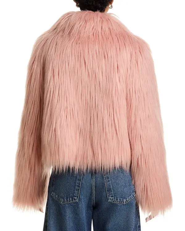 LoveShackFancy Fallon Jacket - Dusty Pink