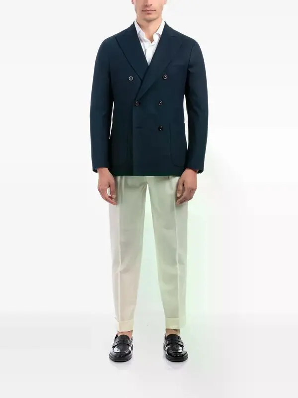 Boglioli Peak-lapel Double-breasted Blazer