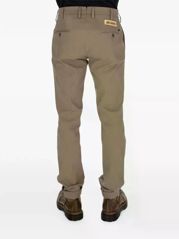 MASON'S Flat-front Chinos - Neutrals