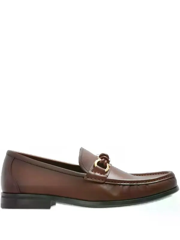 FERRAGAMO Alain Loafers - Brown