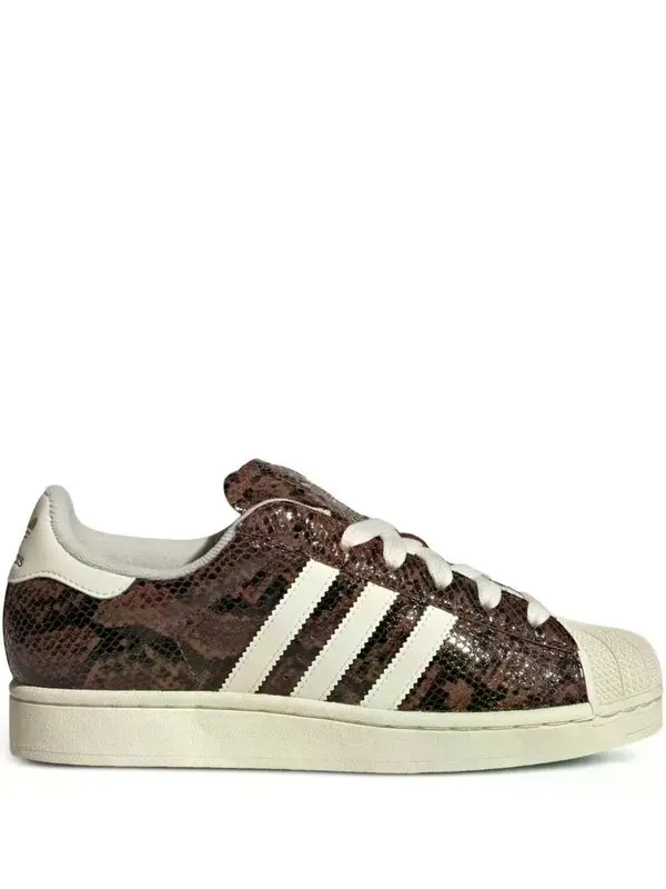 Adidas Striped Snakeskin Sneakers